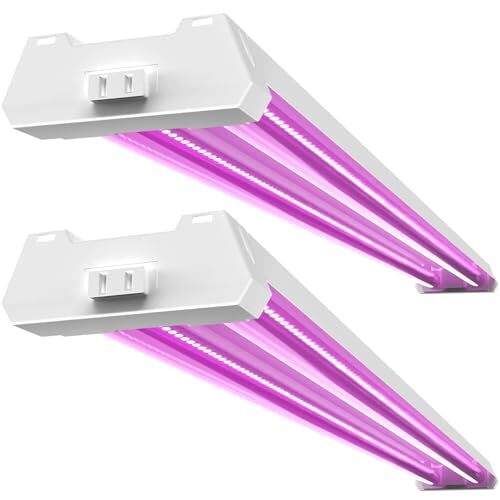 Sunco 4FT LED Grow Light for Indoor Plants 40W, Full Spectrum, Hanging ...