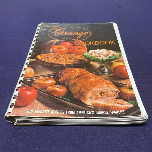 The New Grange Cookbook 1970 Virginia State Grange Spiralbound ...