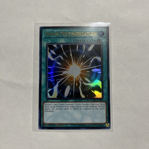 Yugioh TCG Super Polymerization Ultra Rare 1st Edition DUDE-EN040 | eBay