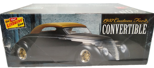 Lindberg 1937 Custom Ford Convertible Model Kit 1/24 HL129 NOS Factory ...