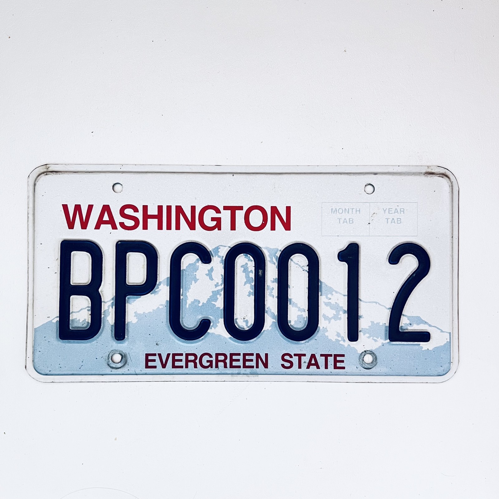 United States Washington Evergreen Passenger License Plate BPC0012 | eBay