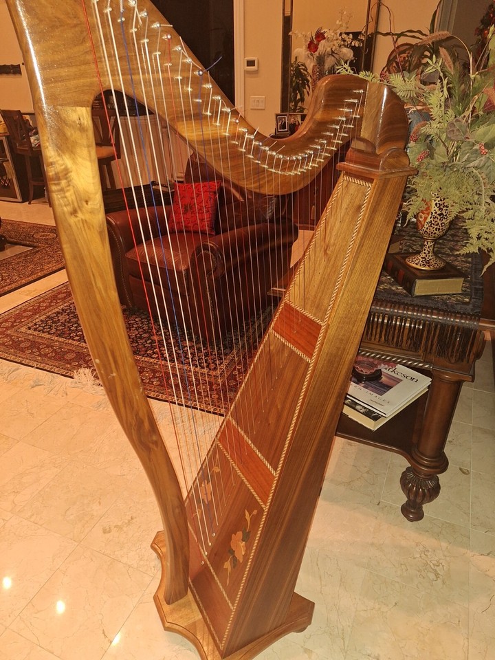 custom made Floor Harp 34 strings | eBay