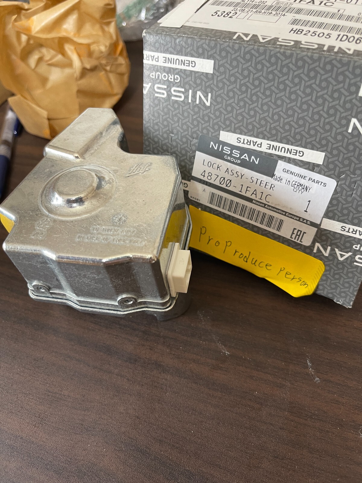 Genuine Nissan OEM Cube Steering Column Lock 48700-1FA1C 487001FA1C | eBay