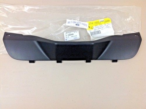 2007-2010 GMC Acadia Black Rear Bumper Fascia Hitch Cover Insert new ...