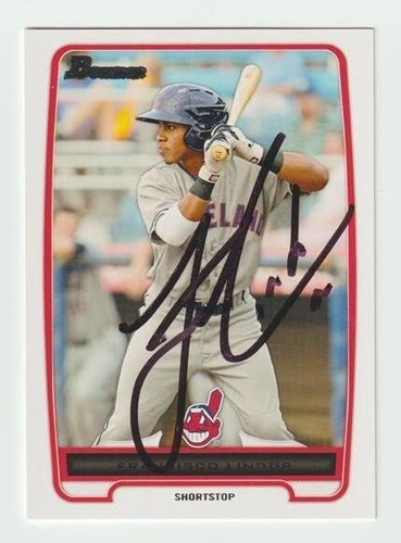 FRANCISCO LINDOR 2012 BOWMAN PROSPECTS # BP3 I.P. ON-CARD AUTOGRAPH! | eBay
