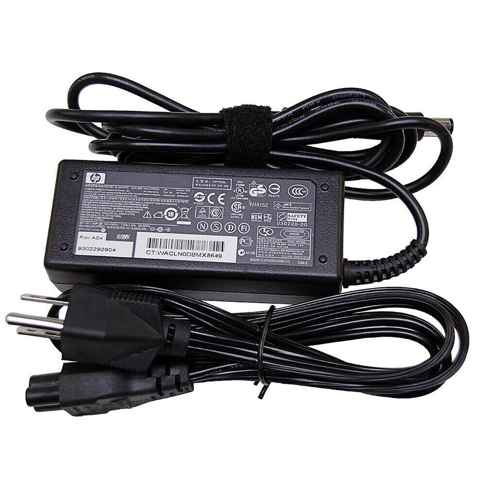 65W Genuine HP ProBook 450 640 650 840 850 G1 G2 Laptop Charger AC ...