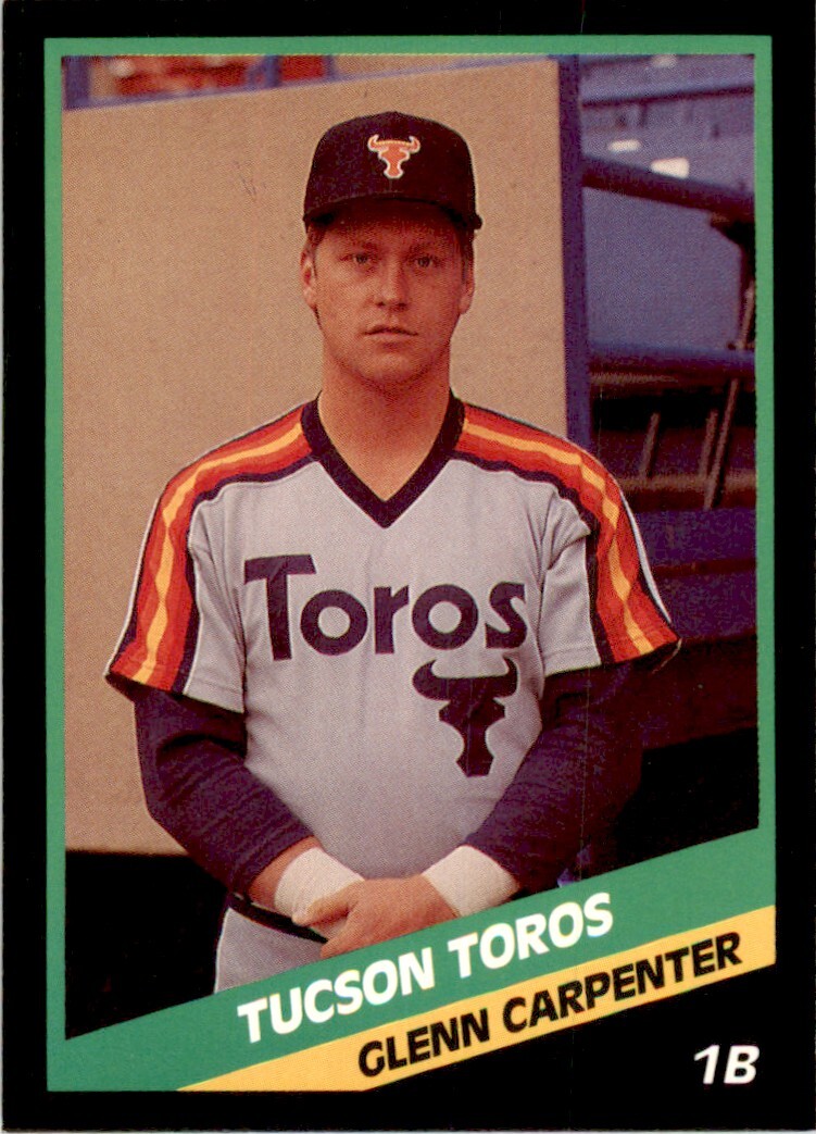 1988 CMC MINOR LEAGUE GLENN CARPENTER TUCSON TOROS. #12 | eBay