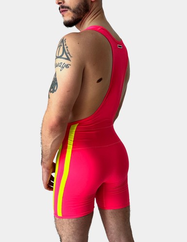 barcode Berlin - Neon Singlet ROMAN pink S M L XL Herren Trikot 92261/ ...