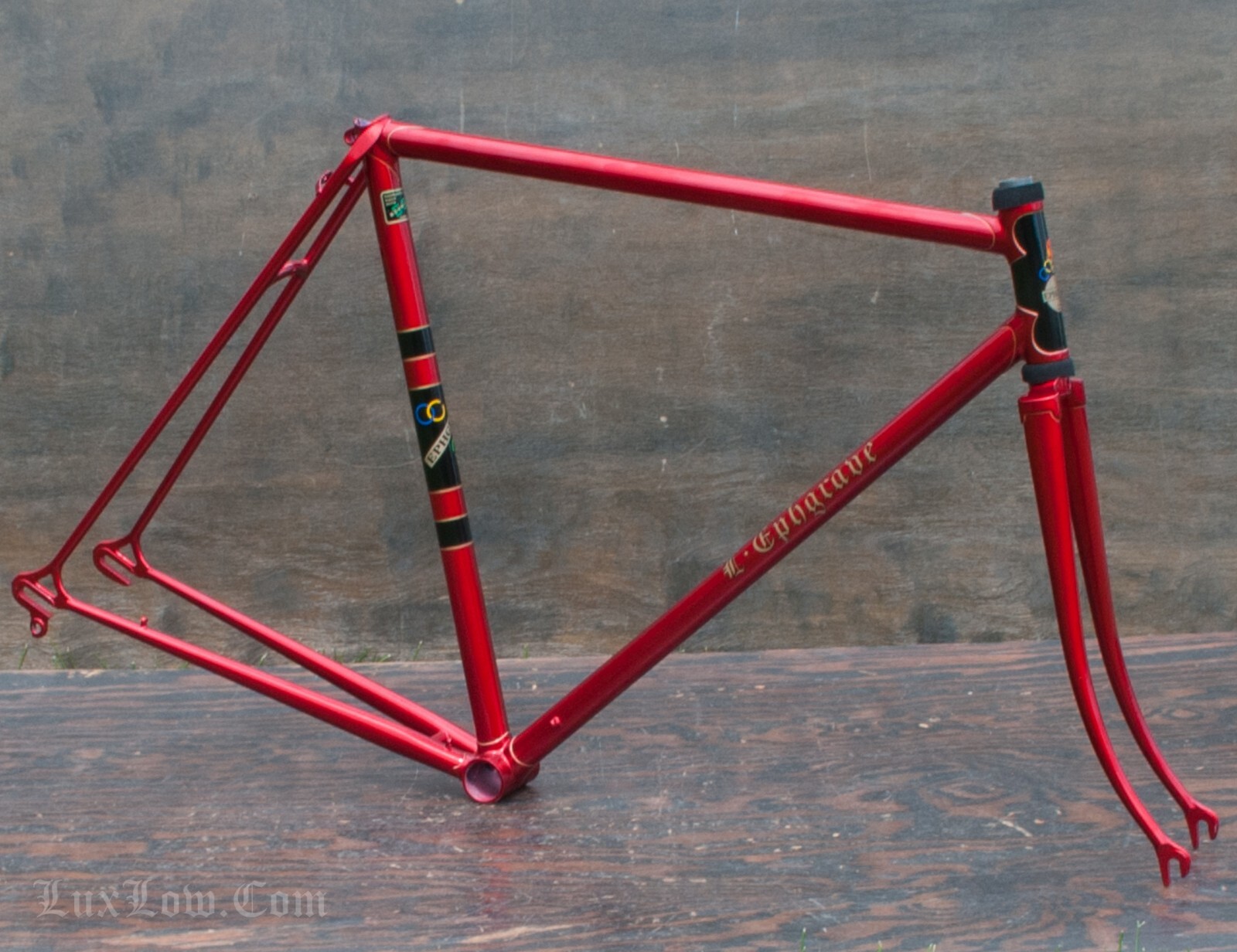 Vintage 56cm Ephgrave Italia RoadBike FRAME FORK 531 Reynolds Steel ...