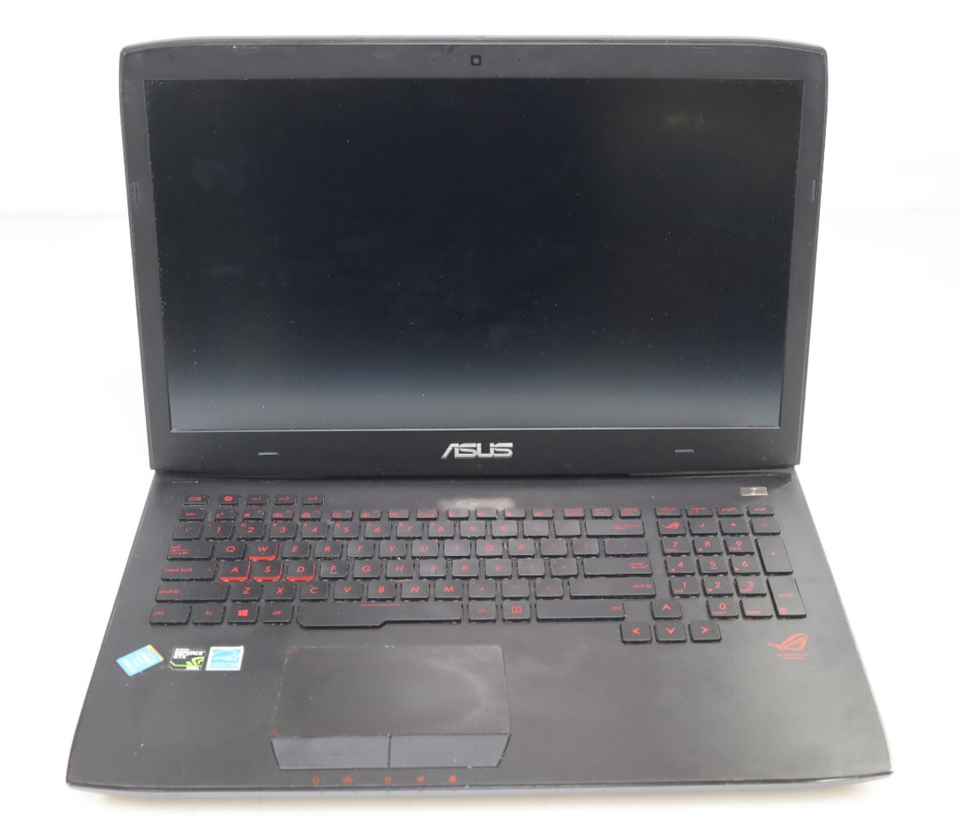 Asus ROG G751J 17" Intel i7-4710HQ 16GB DDR3 GTX 980M No HDD COA OS | eBay