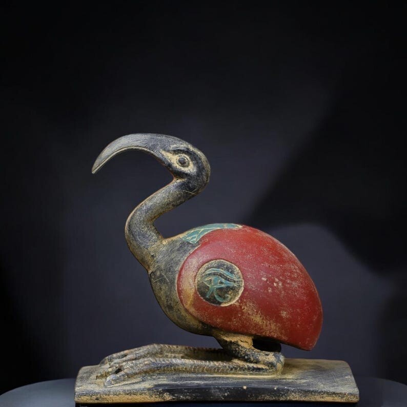 ANCIENT EGYPTIAN ANTIQUITIES RARE ANTIQUE PHARAONIC STATUE EGYPTIAN GOD ...