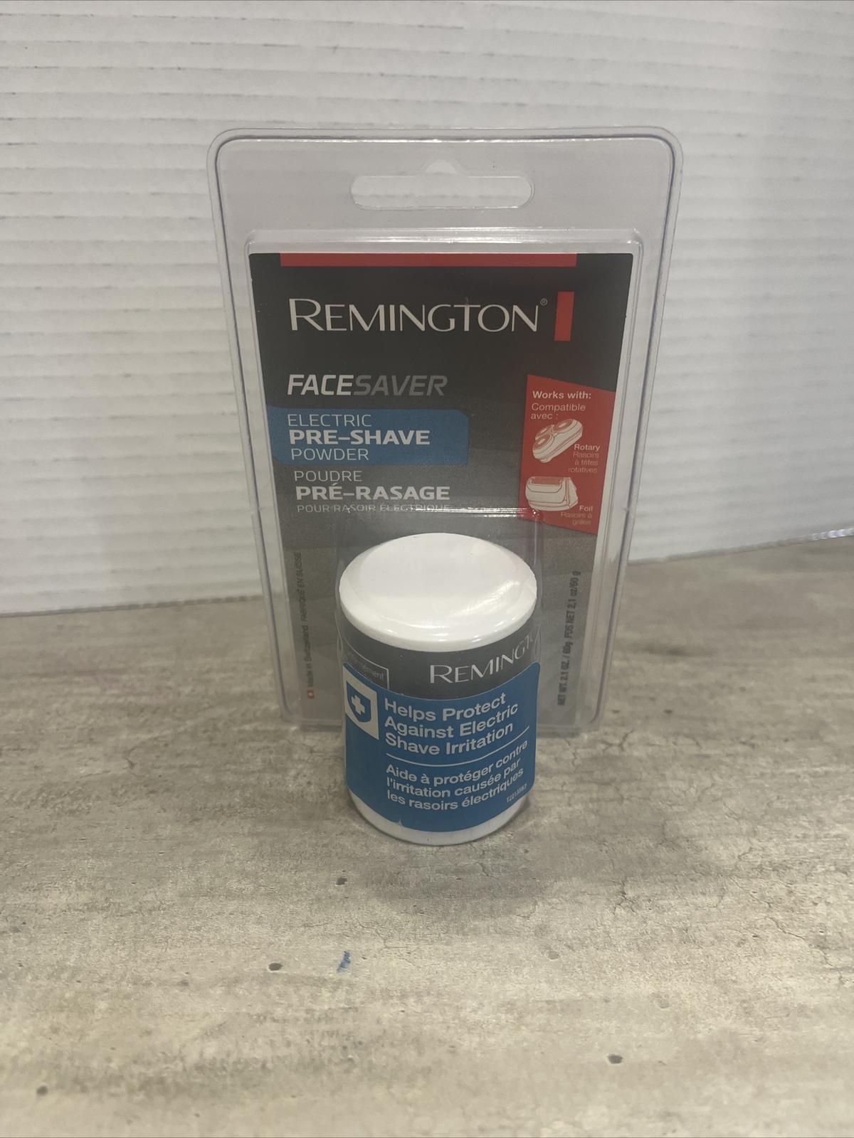 Remington Face Saver Electric Pre Shave Powder 2.1 Ounce - New ...
