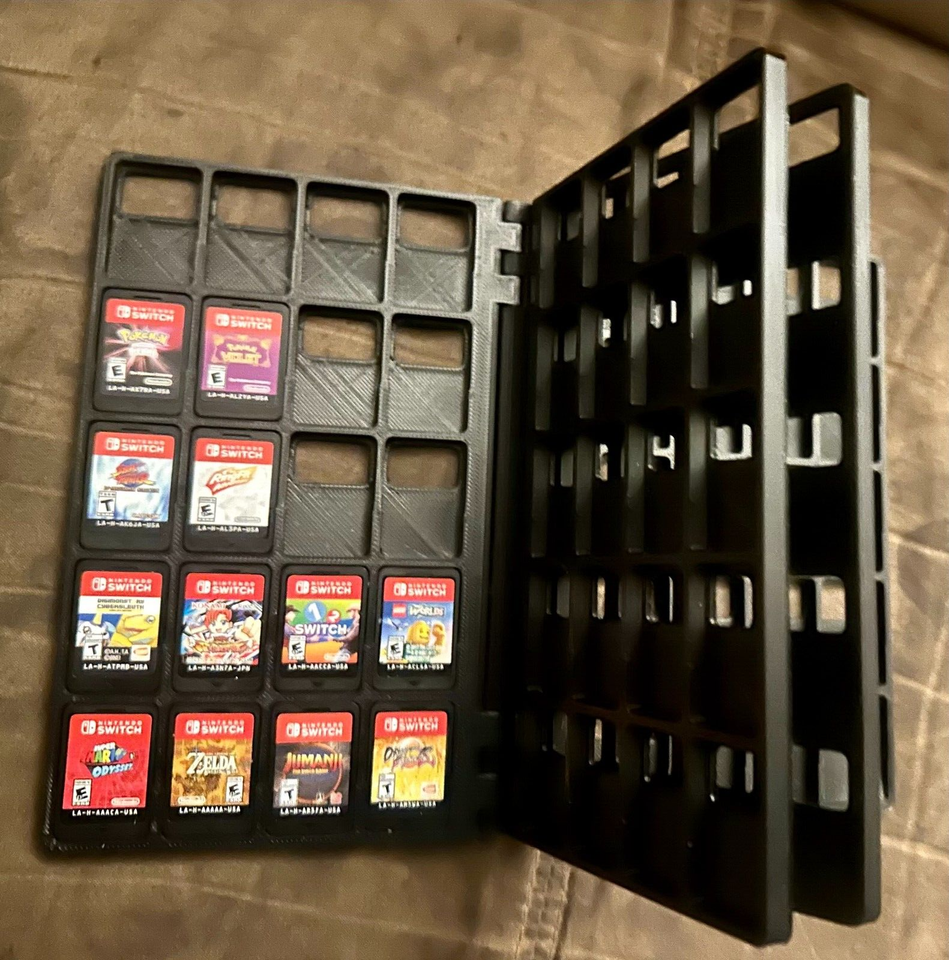 Binder Book Nintendo Switch Cartridge Case | eBay