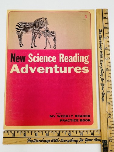 1965 Weekly Reader Subscriber Practice Book New Science Reading ...