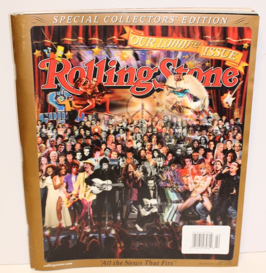 Rolling Stones - Special Collectors' Edition-1000th Issue-Lenticular ...