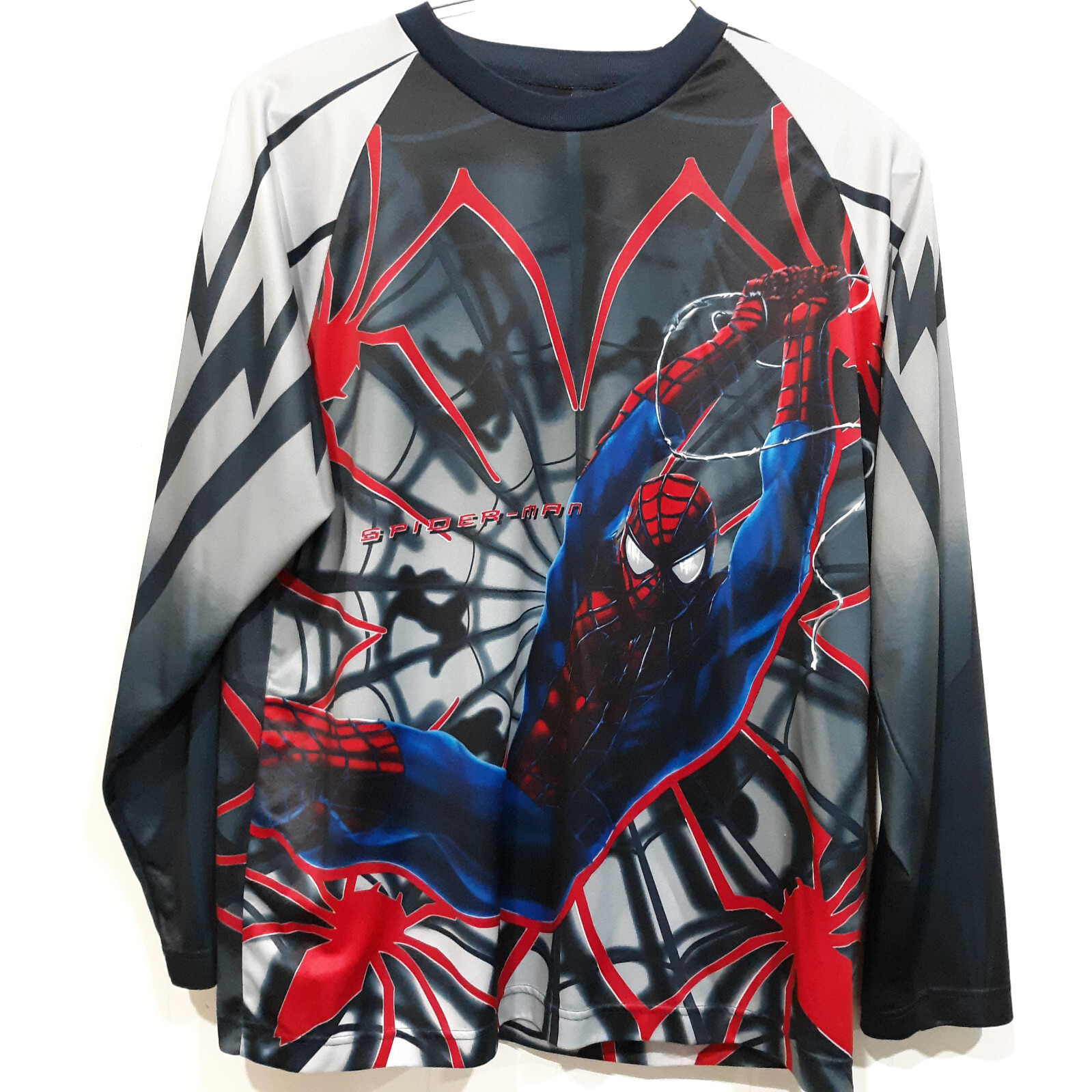 Vintage Y2K 2003 Marvel Spider-Man Movie Promo Long S… - Gem