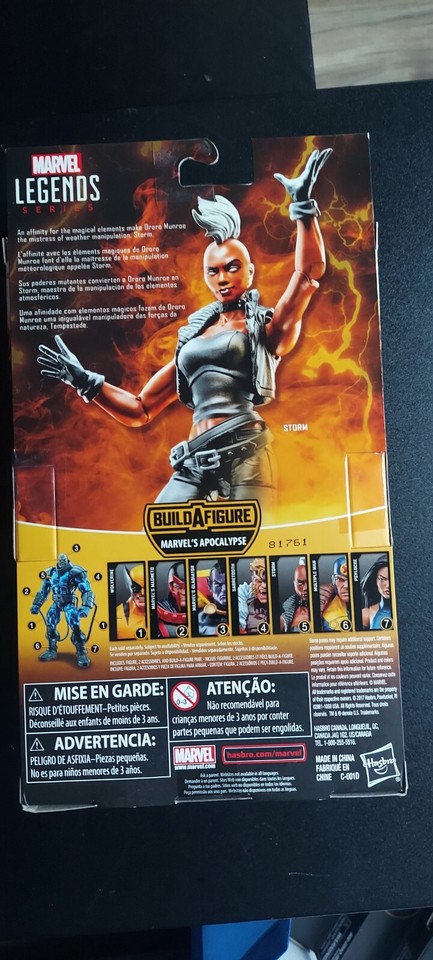 Marvel Legends Storm Apocalypse BAF Wave X-Men NEW SEALED | eBay