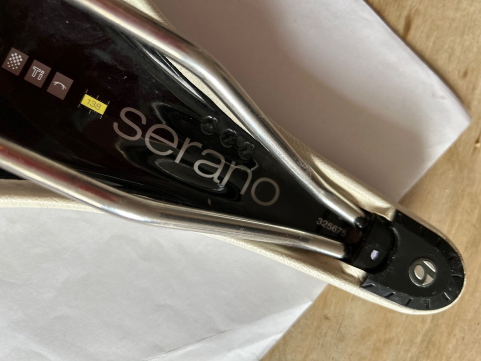 Bontrager Serano RL Hollow Ti Titanium 138mm Saddle Bike Seat | eBay