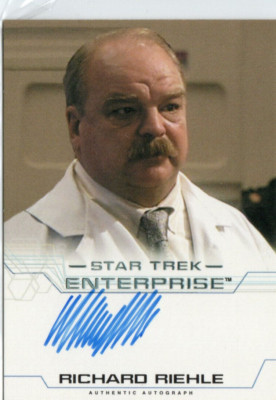 Star Trek Enterprise Season Four 4 2004 Auto Richard Riehle as Dr ...