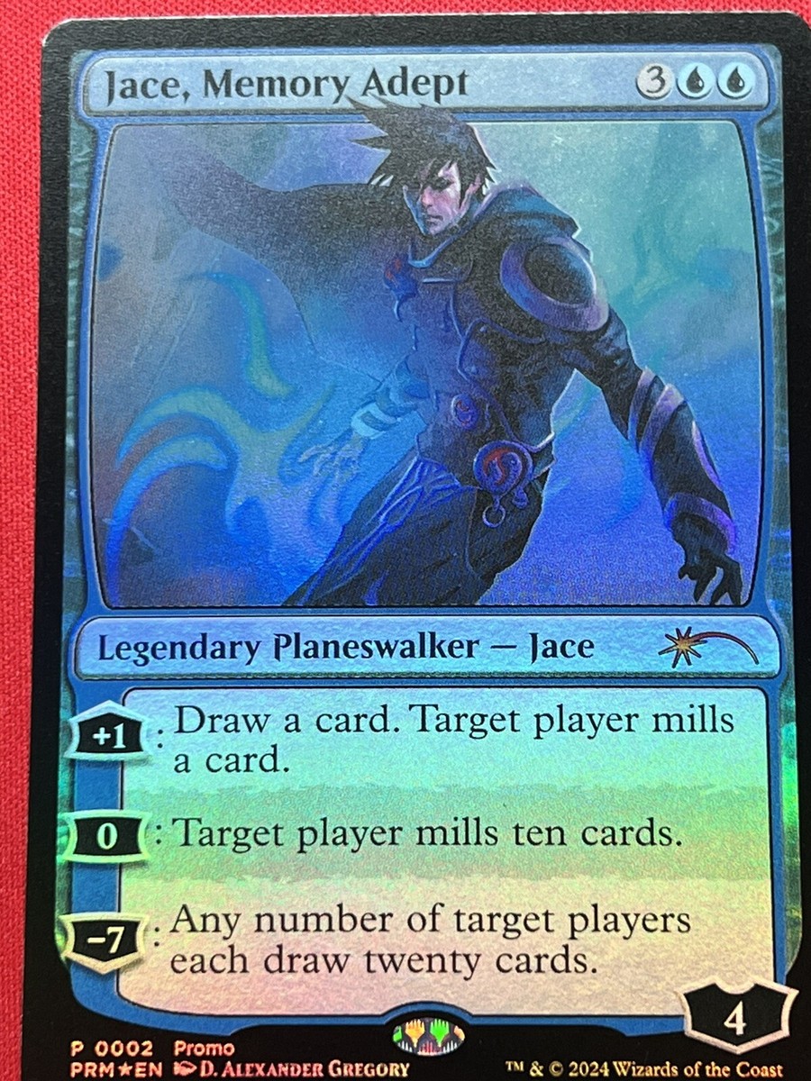 Jace Memory Adept Full Art MTG JACE BELEREN FOIL