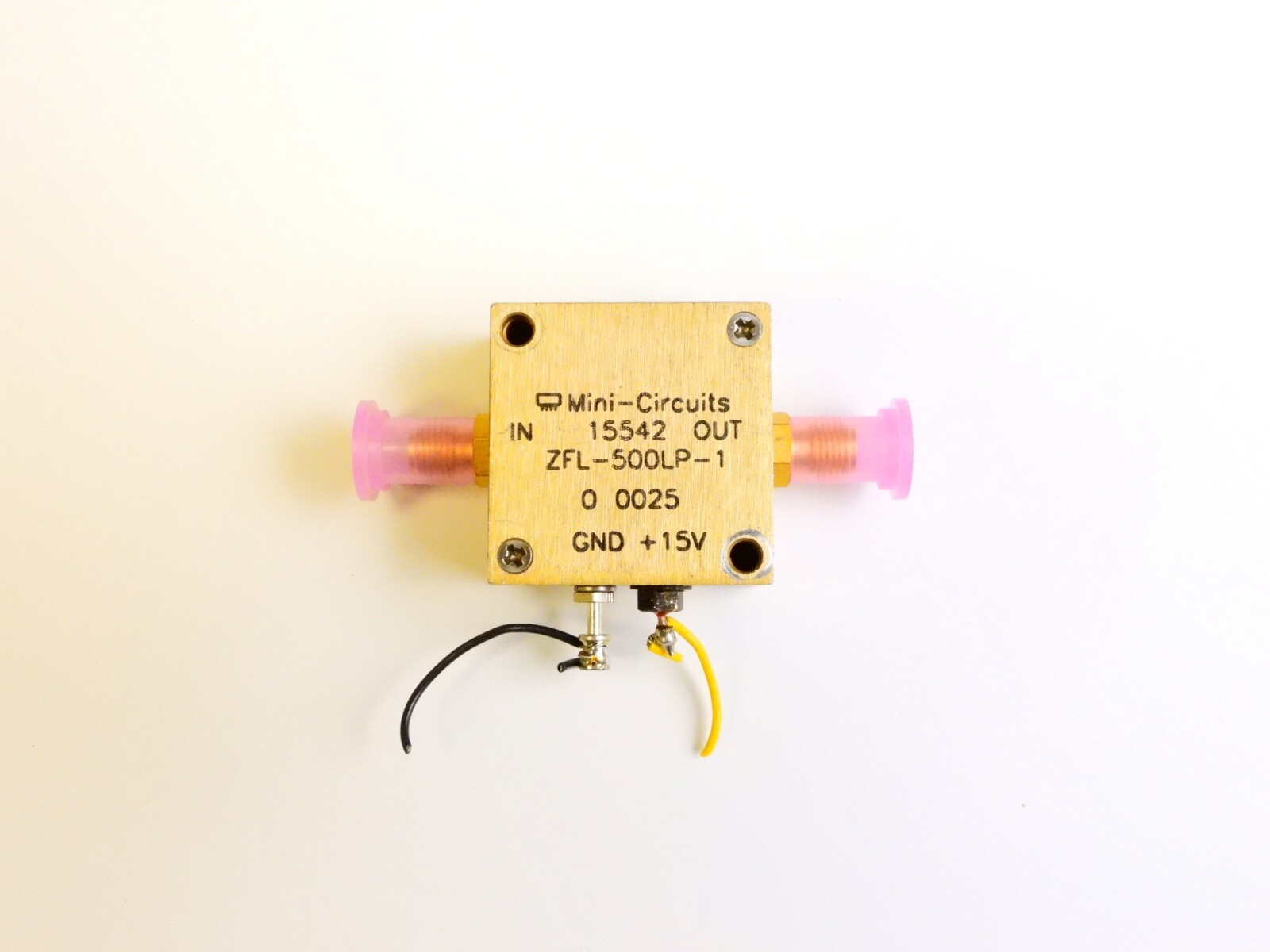 Mini Circuits Zfl-500lp-1 RF Amplifier 15542 15v for sale online | eBay