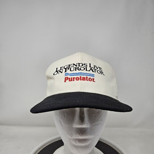 Vintage Purolator Hat Cap Snap Back Advertising Promo Embroidered Mens ...