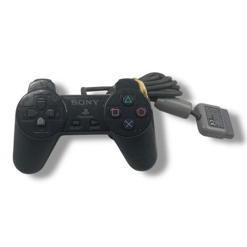 Black OEM Original Sony PlayStation 1 PS1 Controller SCPH-1080 - Tested ...