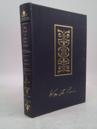 35. PALLADIUM PRESS: THE TRIAL OF JOHN PETER ZENGER (2001) LN THE LIBRARY OF | eBay