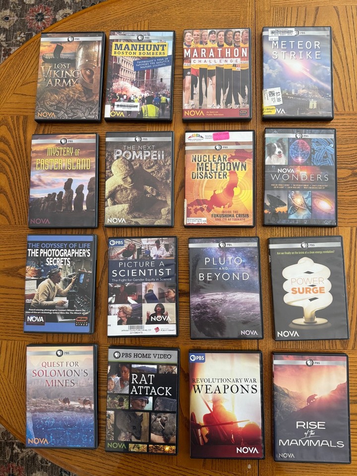PBS NOVA DVD Lot- Pick your favorite(s). Photos provided (Last Update 4 ...