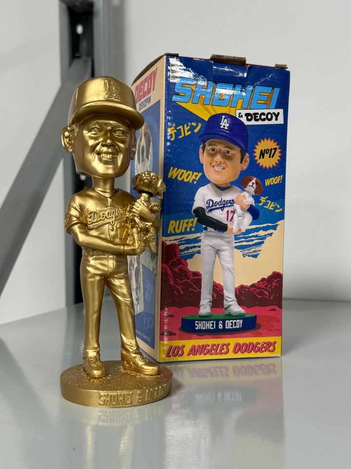 Shohei Ohtani & Decoy Bobblehead Gold Dodgers SGA 8/28/24 | eBay