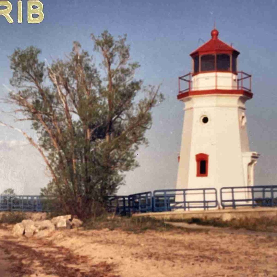 c.1990 Cheboygan Crib Lighthouse Michigan Bill Penrose Original Photo ...