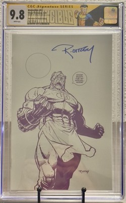 INVINCIBLE #61 CGC 9.8 FOIL SKETCH EDITION SIGNED BY RYAN OTTLEY CUSTOM ...