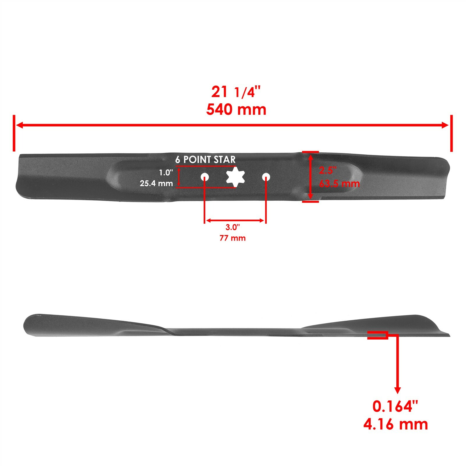 2 Deck Blade fits Cub Cadet 74204308 74204312 94204308 94204312 | eBay