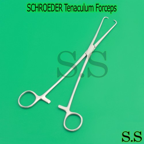 SCHROEDER Tenaculum Forceps-10 Inch OB/GYN Surgical Instruments | eBay