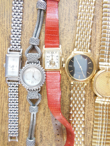 A Collection Of 27 Vintage Quartz Wrist Watches - Mixed Styles & Makers ...