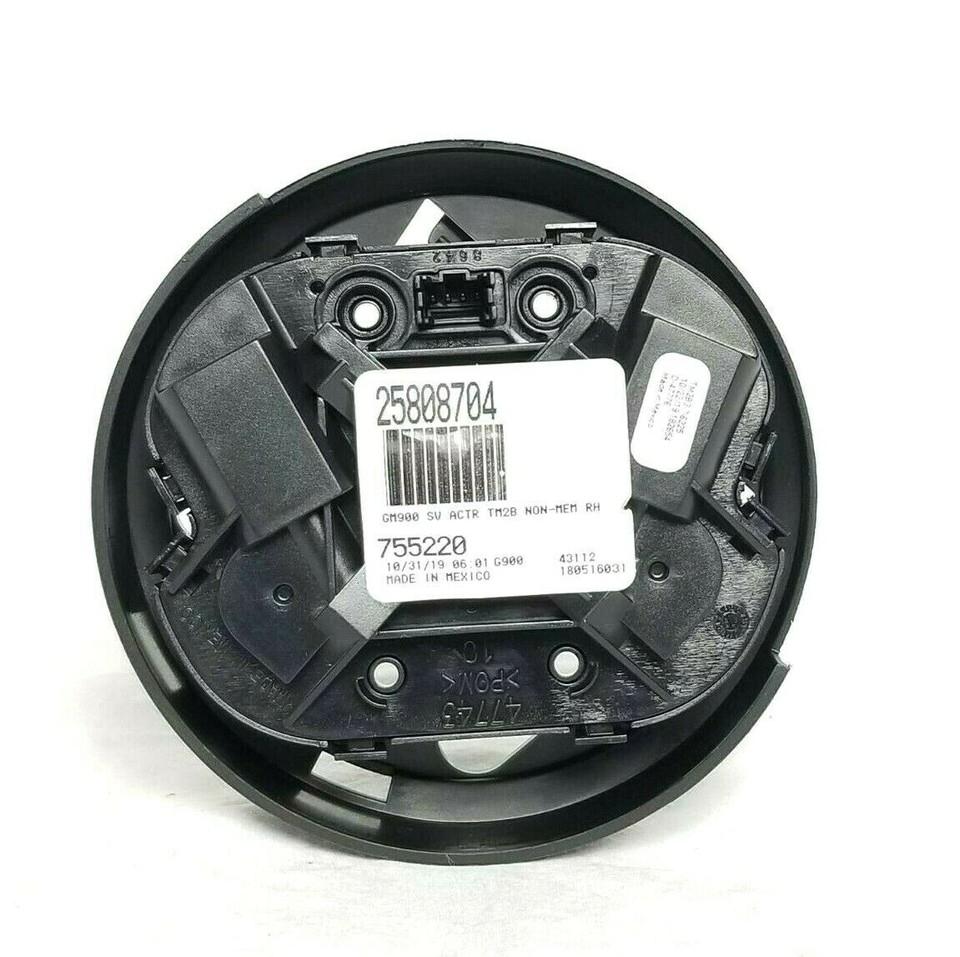 2007-2013 GM Power Mirror Motor Actuator RH Passenger Bracket Included ...
