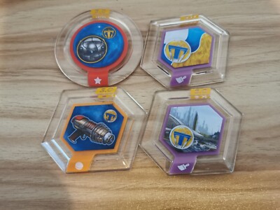 Disney Infinity 3.0 Disney Tomorrowland Power Disc Pack - 4 Discs | eBay UK