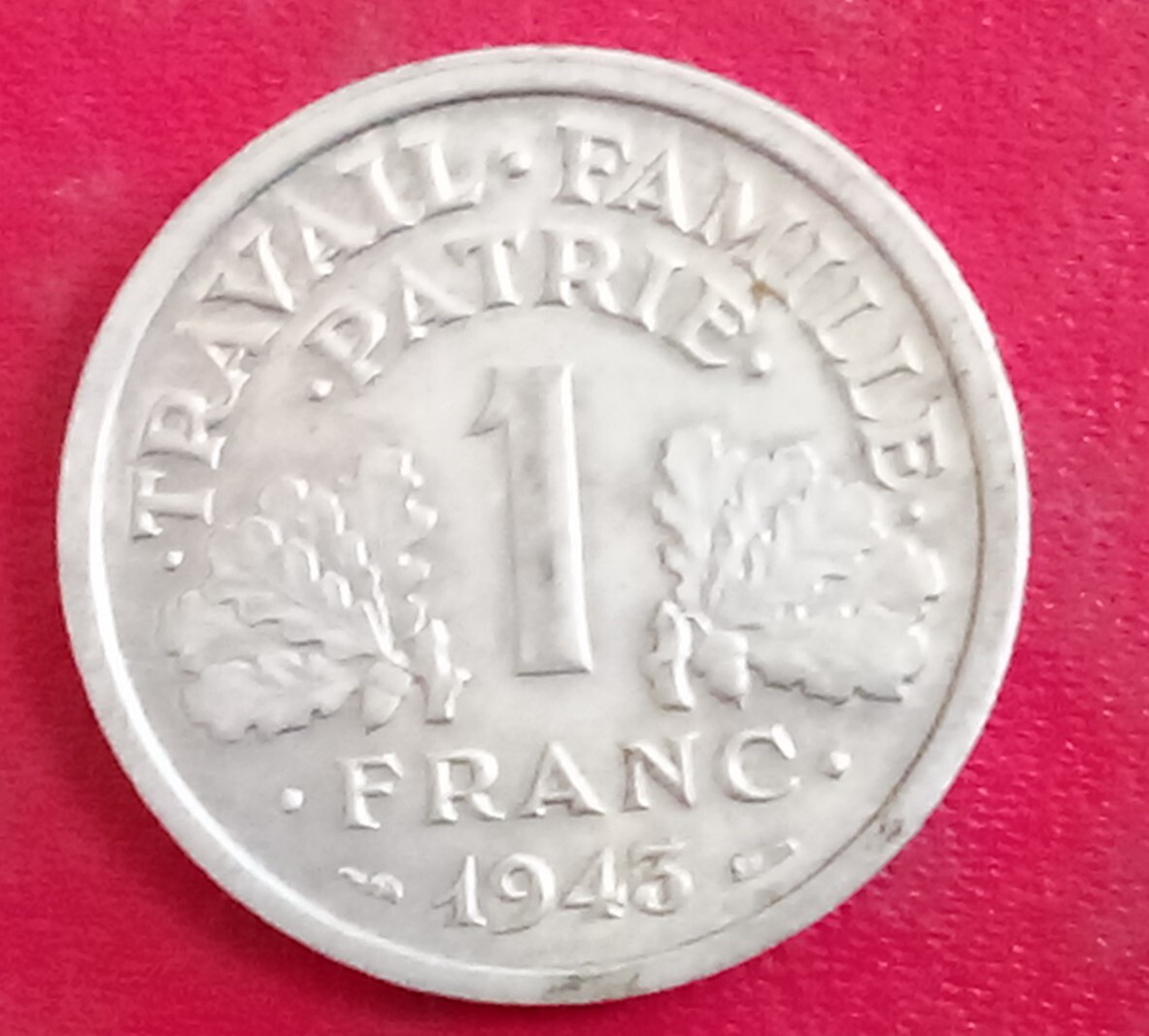 Pièce 1 Franc Bazor 1943 SPL Etat Francais Francs Francisque | eBay