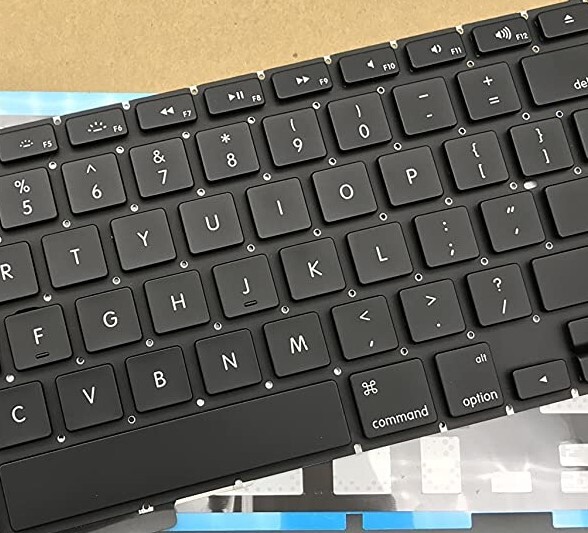 Keycap Replacement Kit - For Apple MacBook Pro 2nd Gen A1278 A1286 ...