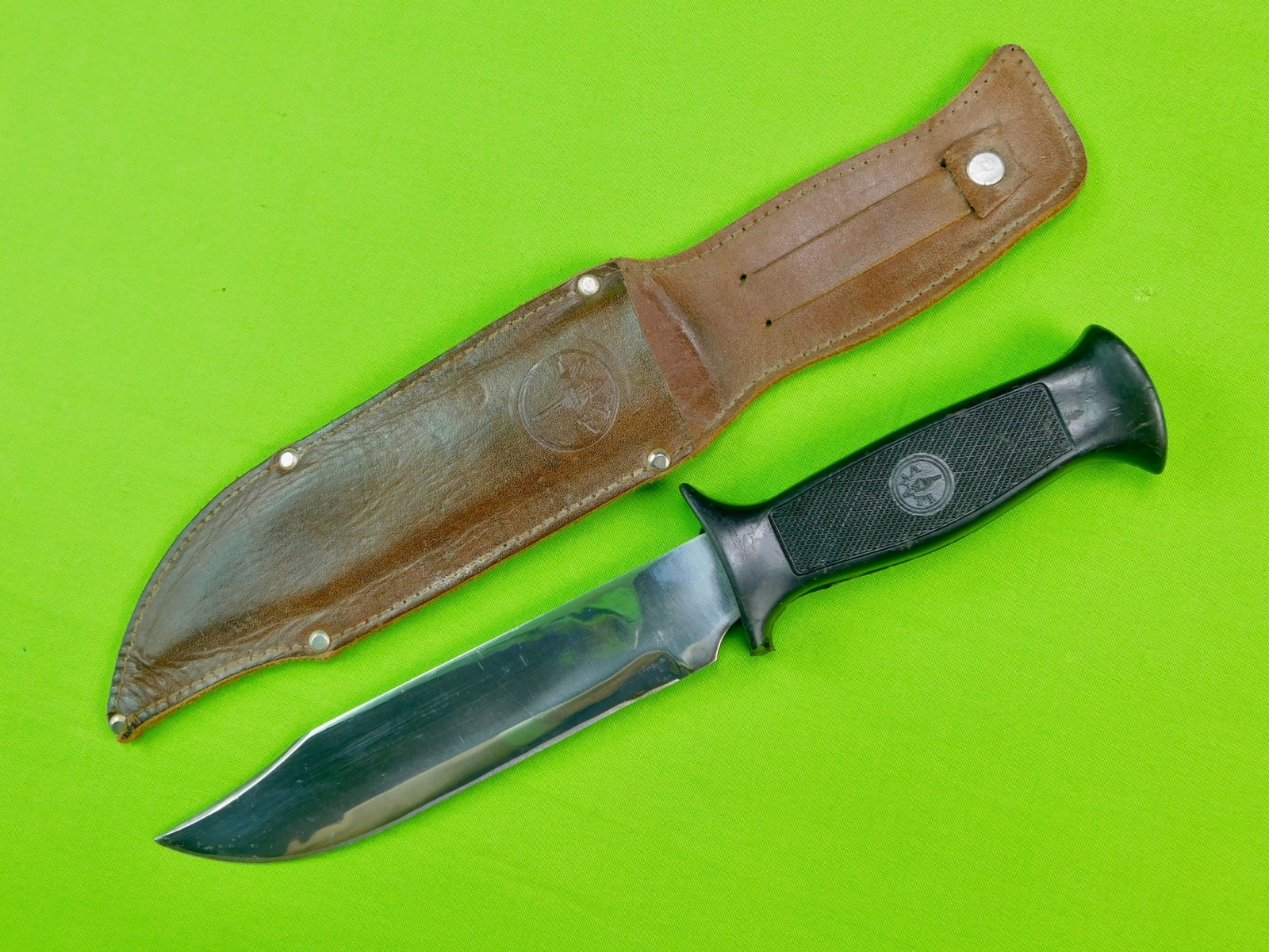 Vintage Spanish Spain Army Military LLAMA Fighting Knife w/ Sheath | eBay