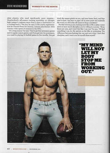 Men's Fitness Magazine Josh Holloway Workout Muscle Gain Steve ...