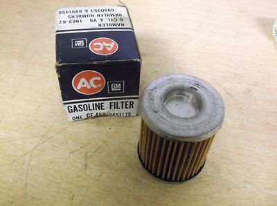 NEW AC GF417 NOS Gasoline Fuel Filter *FREE SHIPPING* | eBay