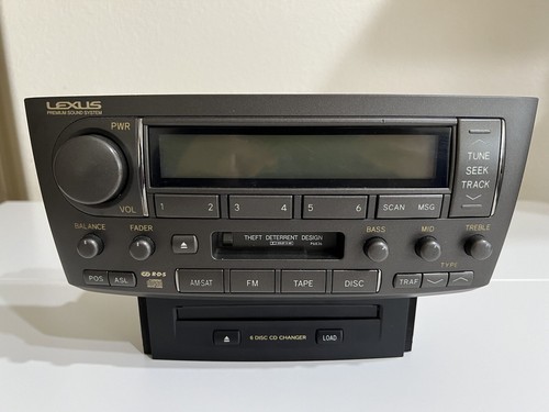 04 05 06 Lexus LS430 CD Casste Player Radio Receiver 86120-50B20 OEM | eBay