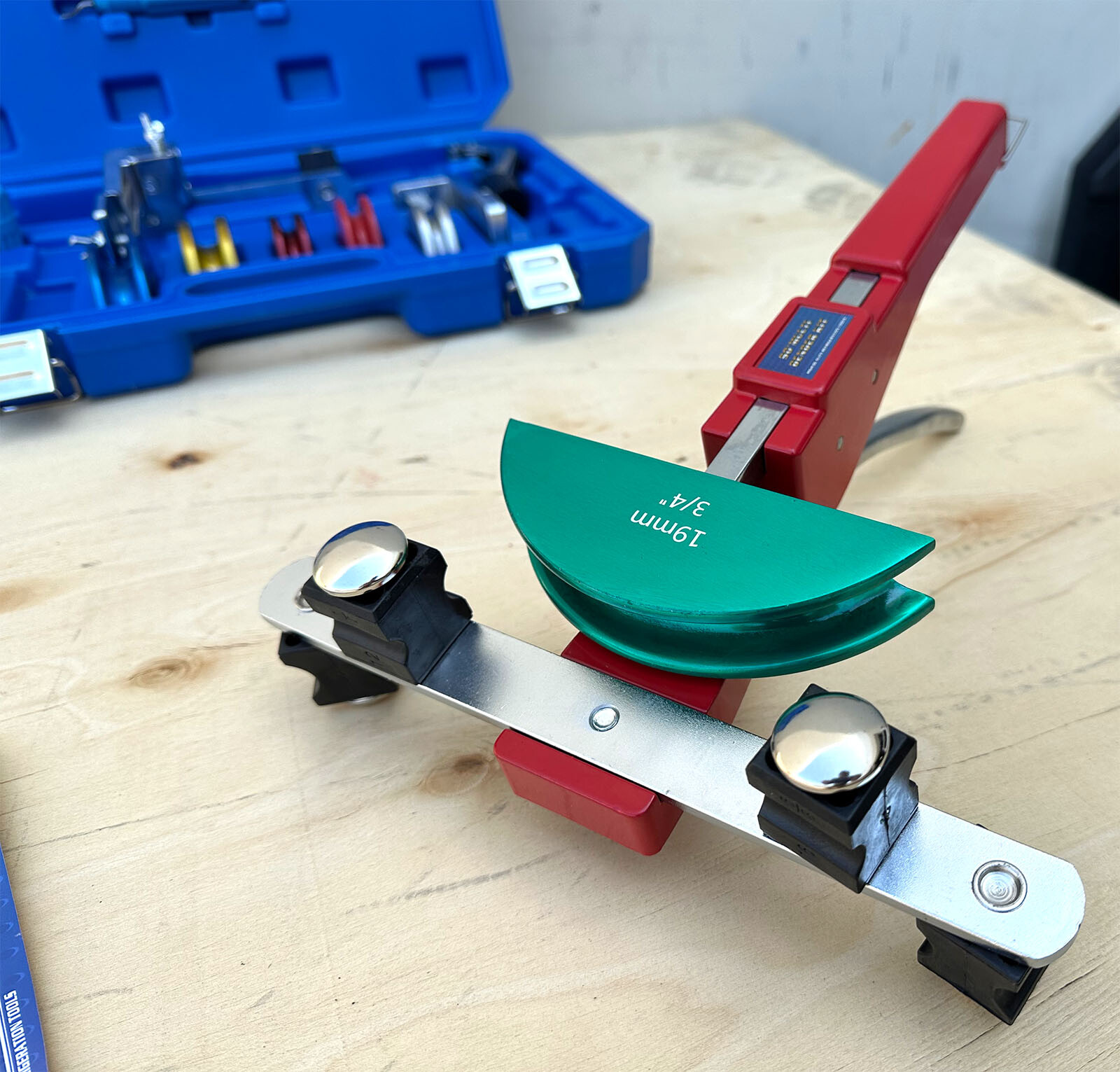 90° HVAC Refregeration Tube Ratchet Bender w/Reverse Bending 1/4" - 7/8 ...