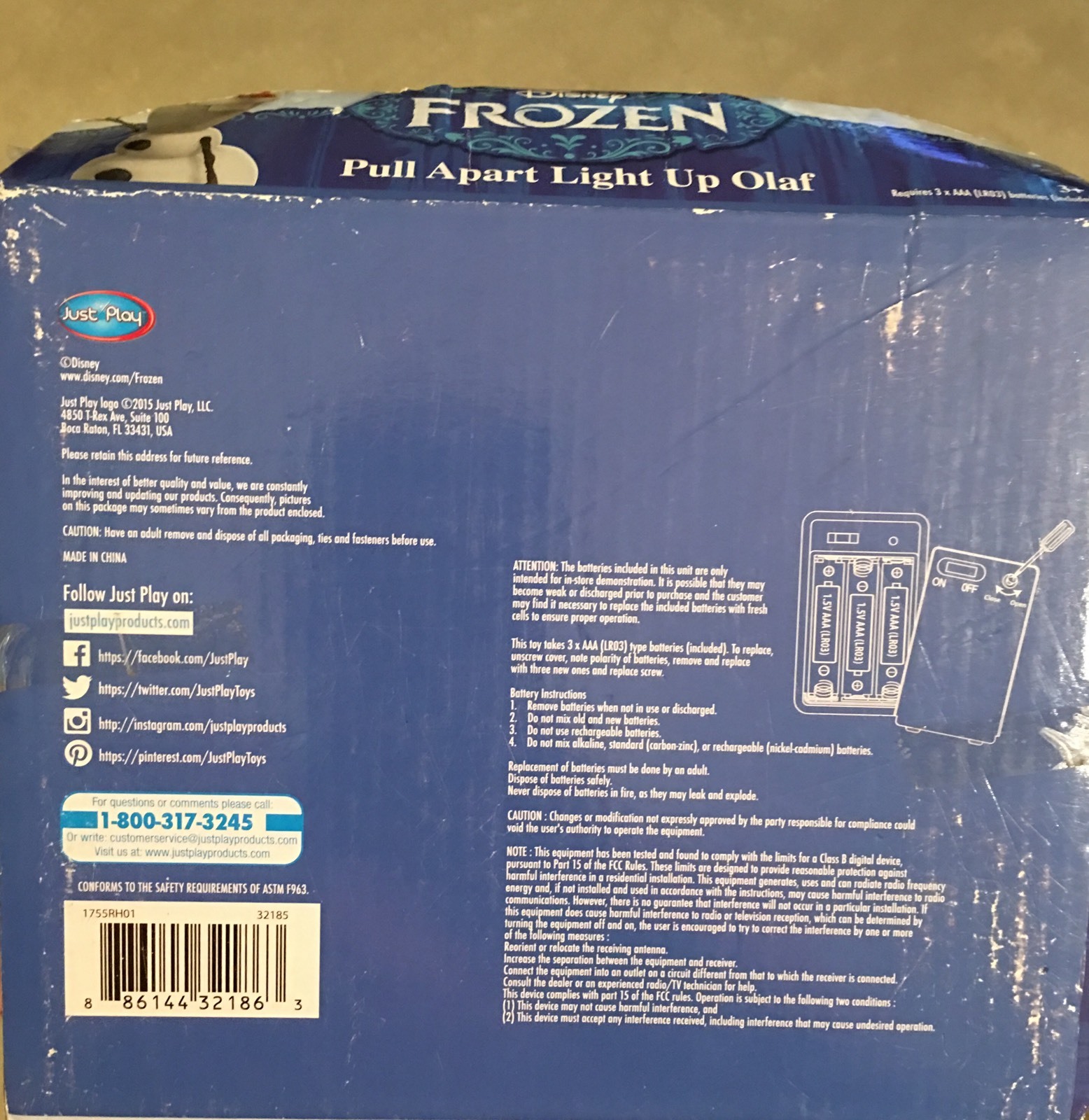 Disney's Frozen Pull Apart Olaf with Lights Item #2 | eBay