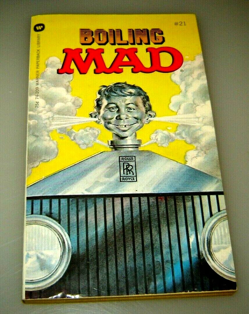 Boiling Mad Paperback Book #21 First Printing 1973 | eBay