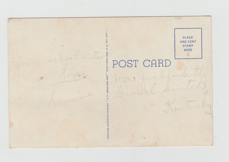 Vintage Boyle County Courthouse Danville Kentucky KY Postcard 1197 | eBay