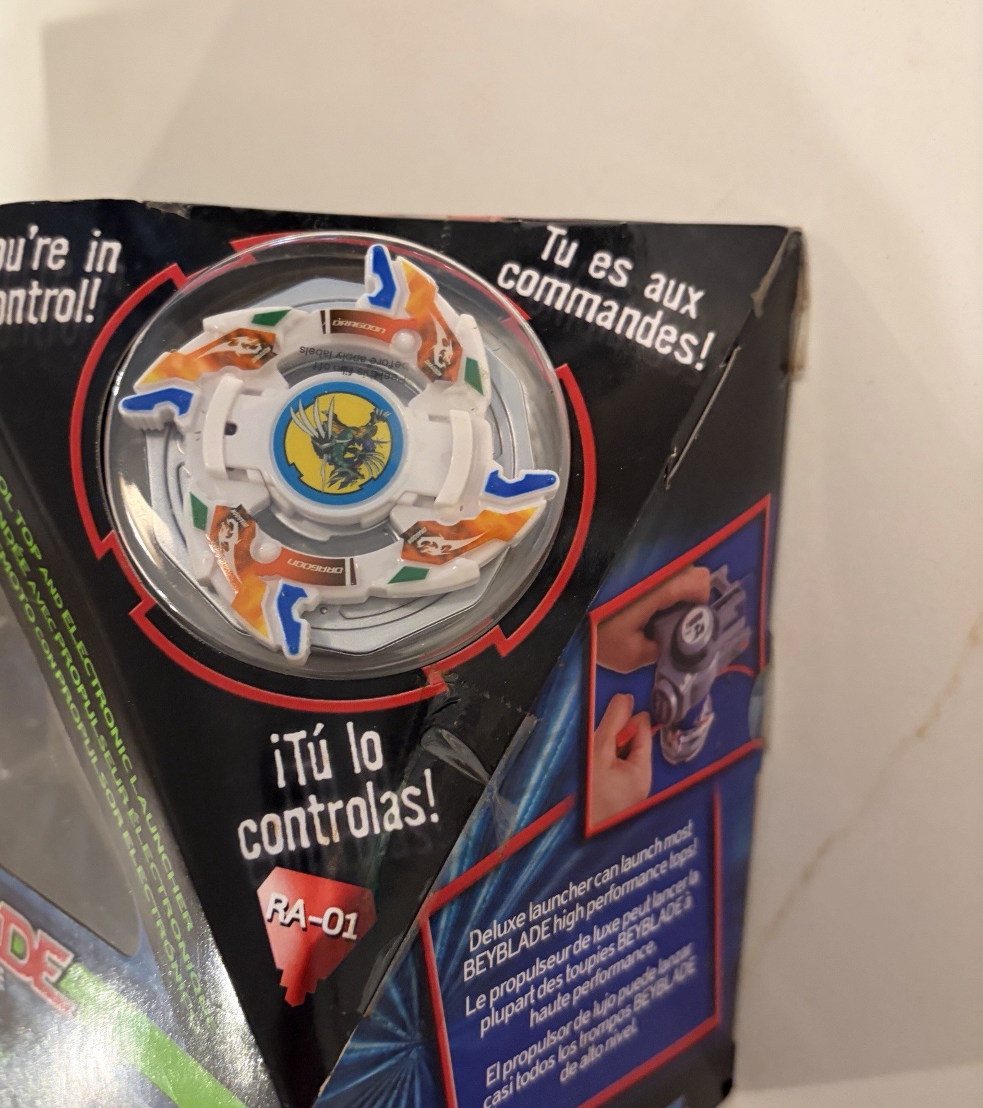 HASBRO Beyblade Dragoon V RC V-Force RA-01 27MHz Sealed NEW RARE | eBay