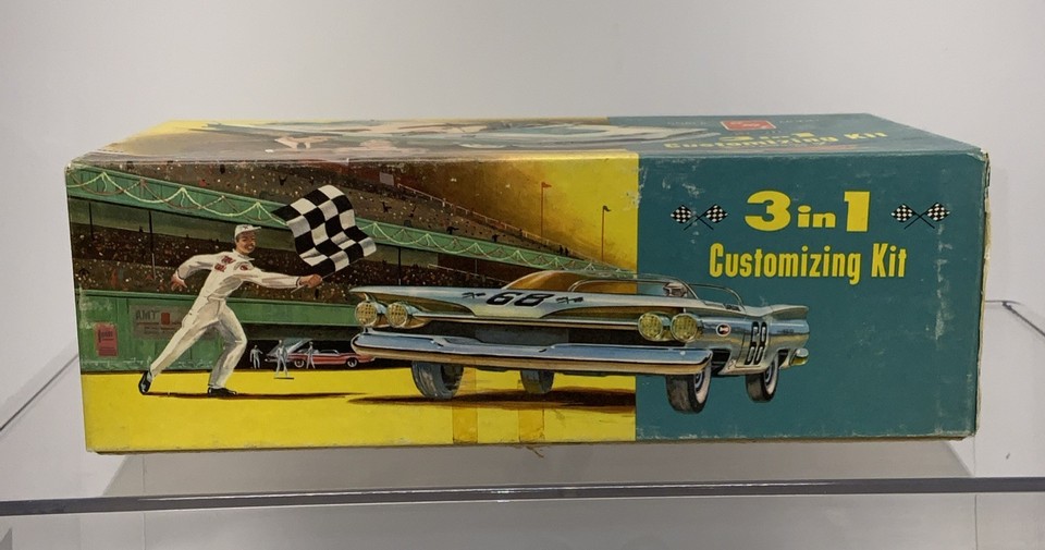 AMT/SMP 59 Edsel Convertible Car Model Assembled Original Box | eBay