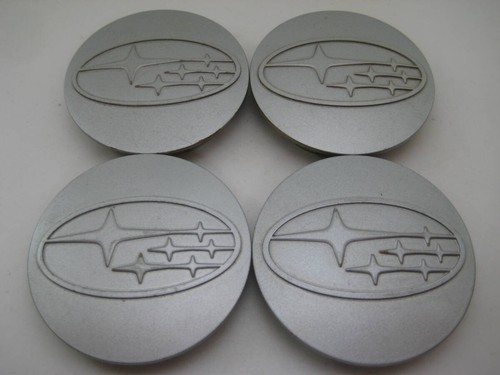 SUBARU Wheel Center Cap Hub Cover 4 set 28821SA030 Silver Forester ...